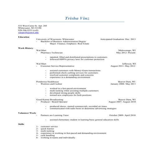 Resume | PDF