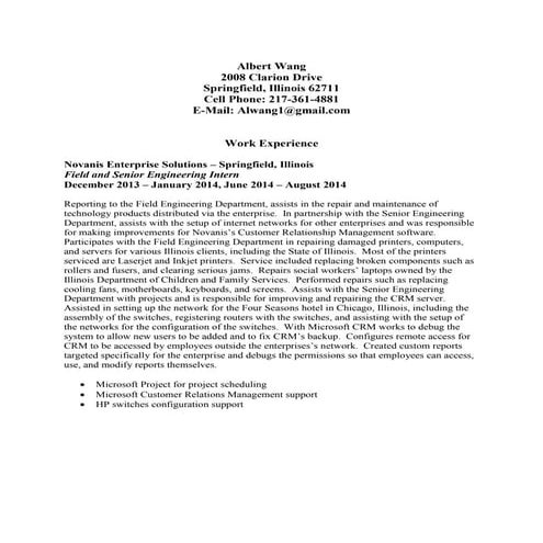 Erwin Chang presentations