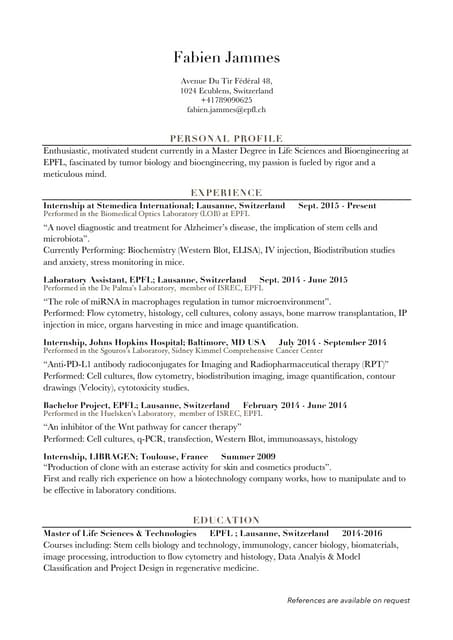 Curriculum vitae_Mitterling Michaela | PDF