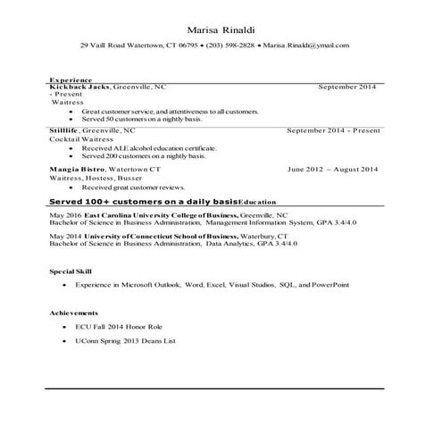 Resume | DOCX
