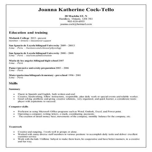 Lilia Anabella Muller - CV | DOCX