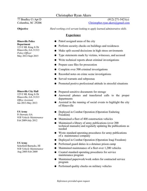 Aaron Gibbs Resume #001 | PDF