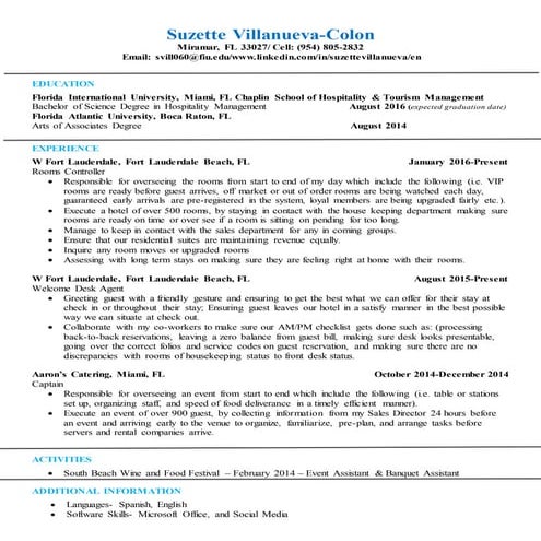 Travis parent resume | PDF