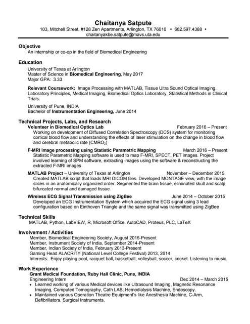 Matt Smull Resume | PDF