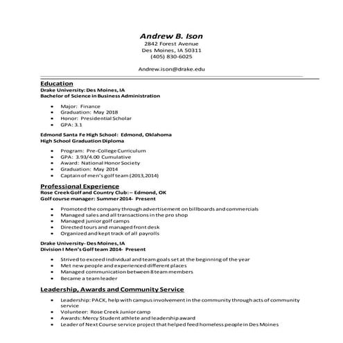 darrell resume 2015 | DOCX