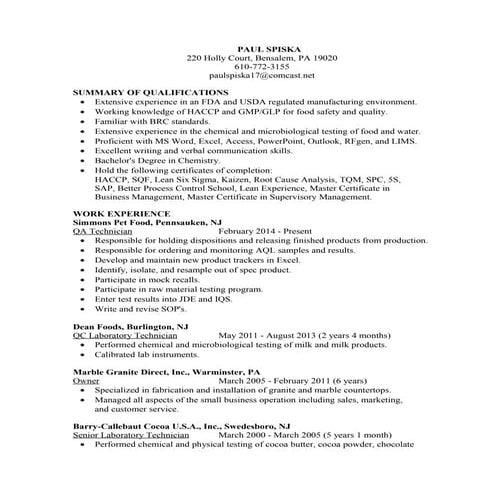 Resume | DOC