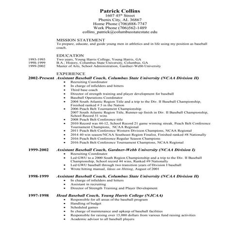 Resume | DOC