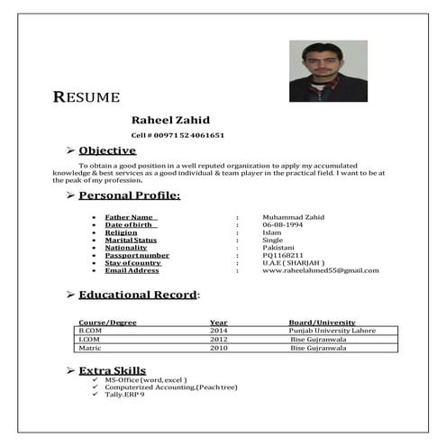 Resume | DOCX