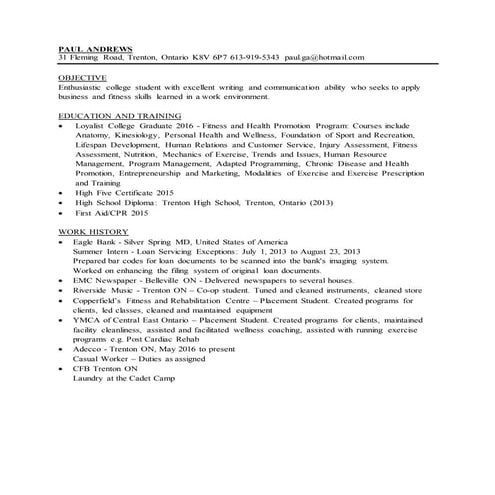 Updated Resume | DOCX