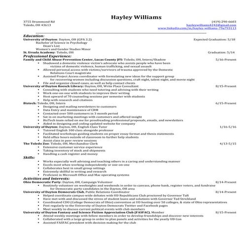 Matt Long Resume (9_22_2015) | PDF