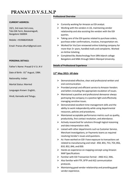 CP - resume | PDF