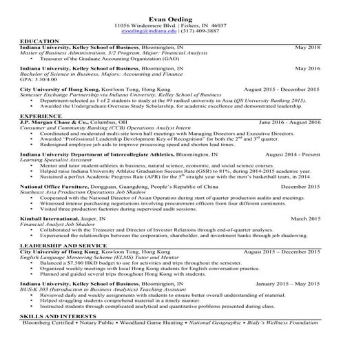 Resume | PDF