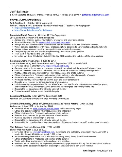 bethany current resume | PDF