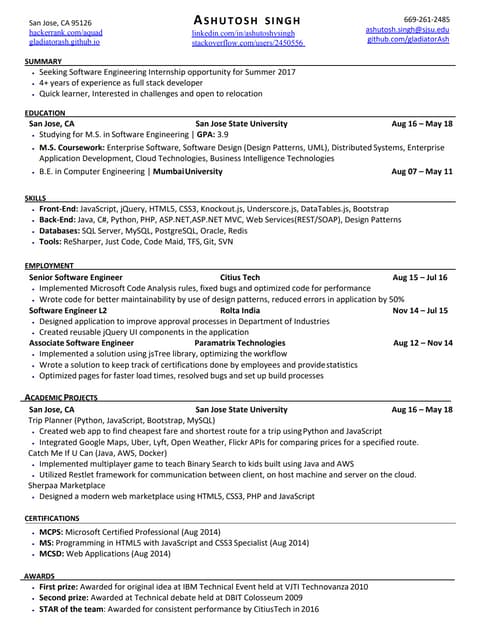 Advait Deshmukh Resume | PDF | Web Development | Internet