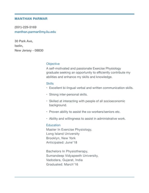 Clinical Exercise Physiologist Cameron Wood | PPTX