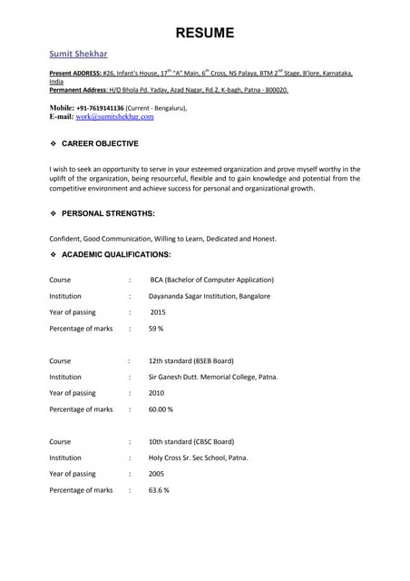 Anu resume | DOCX