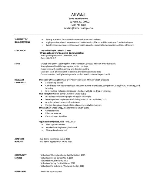 Aileen Honstein resume | DOCX