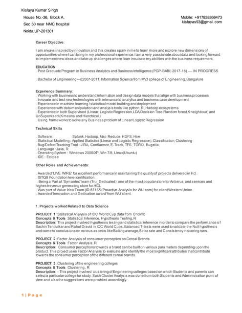 Latest Updated Resume | PDF