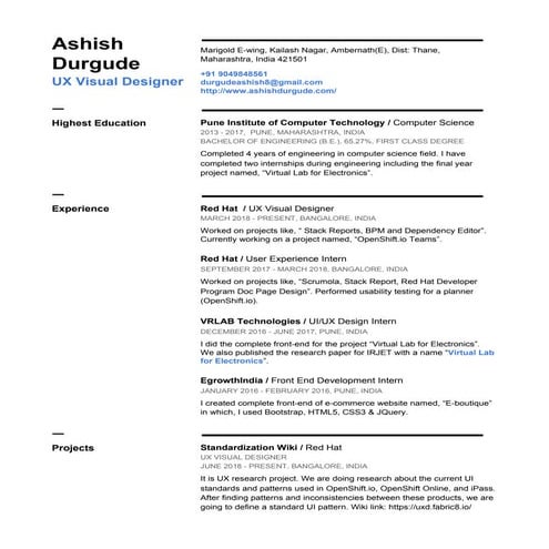 Hitesh laware resume | PDF