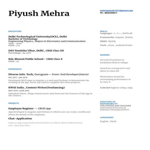 Resume | PDF | Computing | Technology & Computing