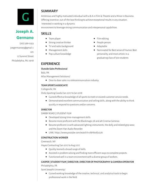 Cover Letter and Rez 2016 | PDF