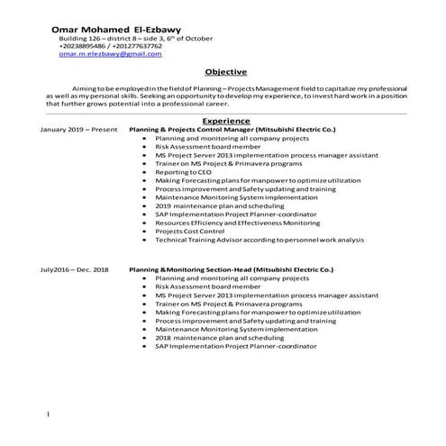 Resume | DOCX | Civil Engineering Industry | Industries