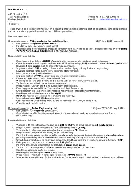 SYED OSAMA ALI CV | PDF