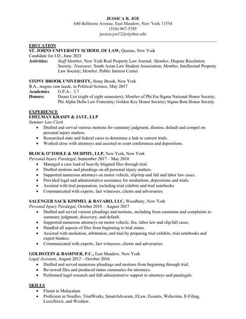 Resume | PDF