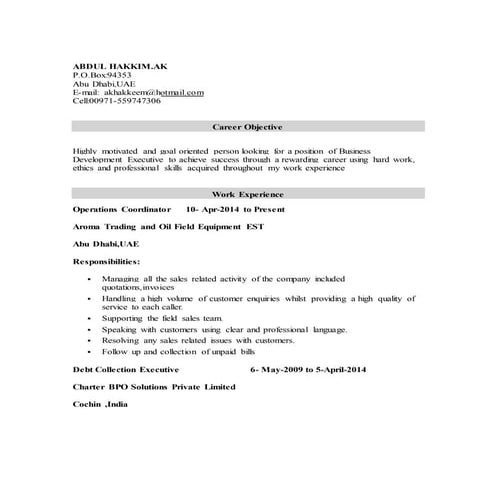 Resume - chris | DOC
