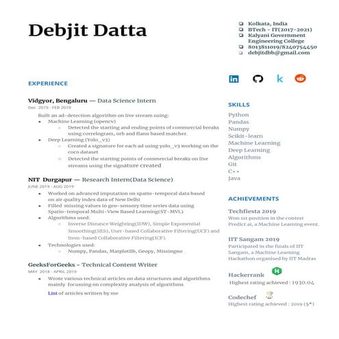 Karan Hora Resume ML | PDF