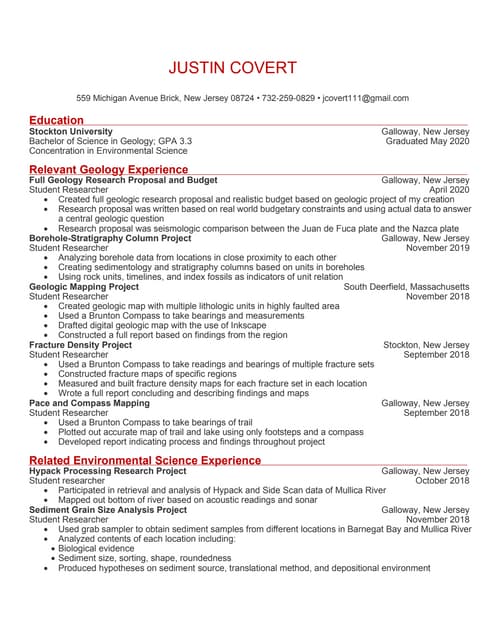 Garrett Crowe Resume PG | PDF