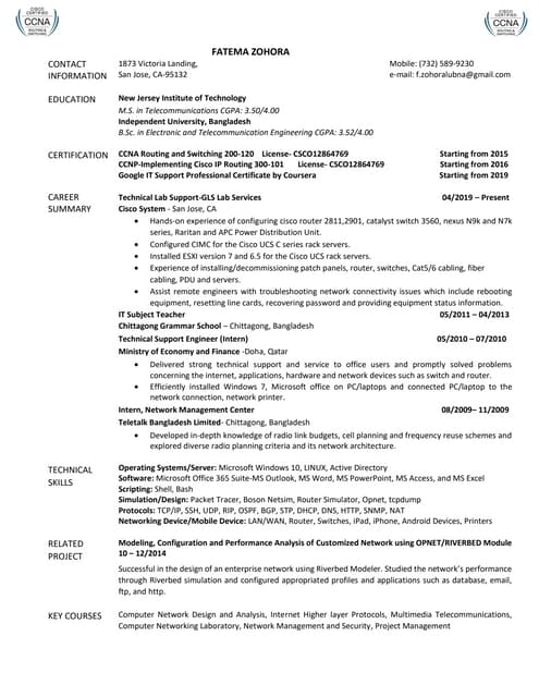 Letter of Appreciation : CCNA Routing and Switching : Introduction to Networks | PDF