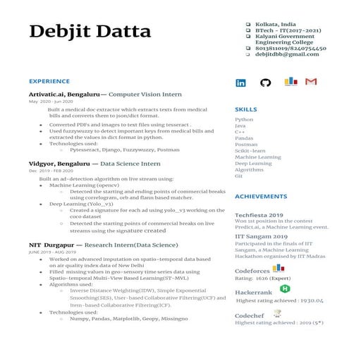 Satyam new resume | PDF