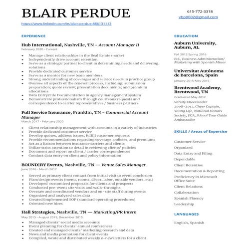 Fitzenberger resume | PDF
