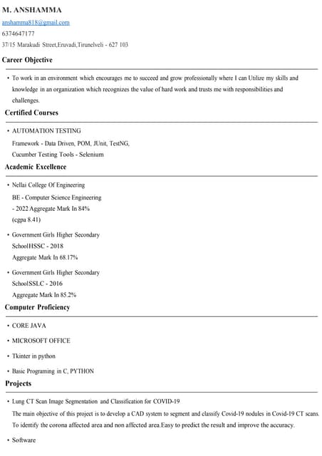 Mahendra Jampala resume | PDF