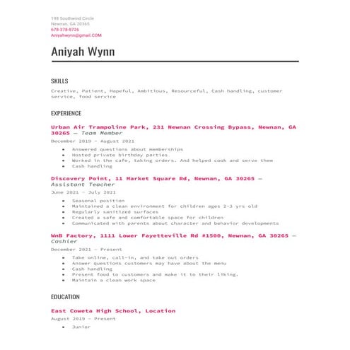 resume 2015 september update | DOC