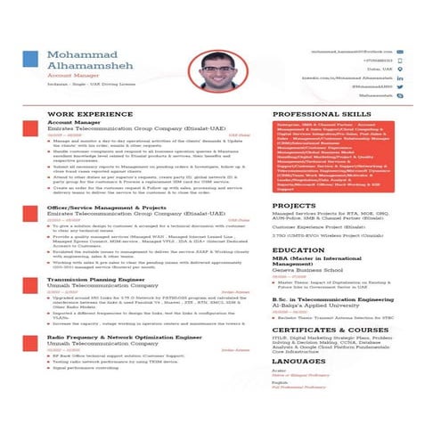 Resume aug - 2018 | PDF