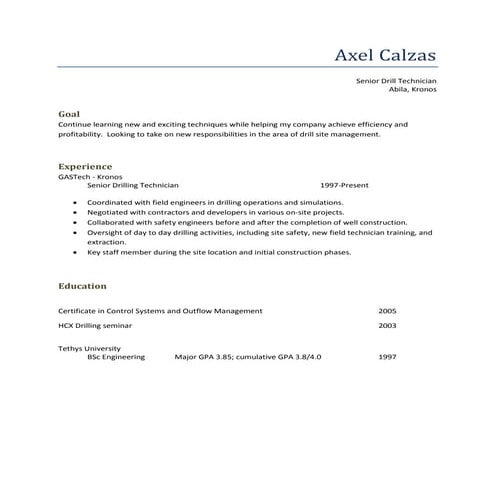 Resume loreto bodrogi | DOCX