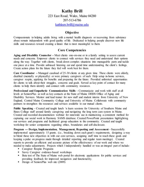 Jill Resume 2015 | DOCX | Healthcare Industry | Industries