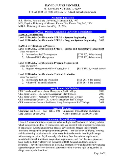 Nicholas Johnson Resume | PDF