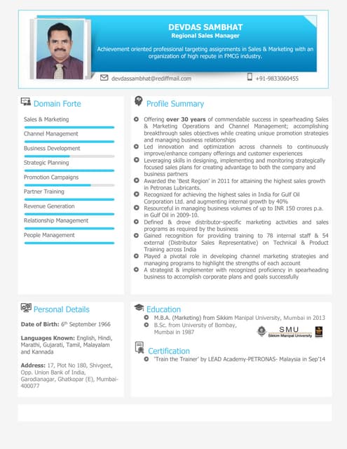 Ravi Dawar Resume 251115 | DOC | Business Accounting & Finance | Business