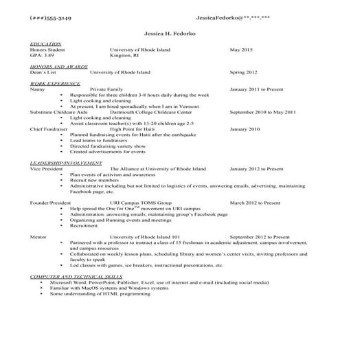 Letsche resume 7 | DOC