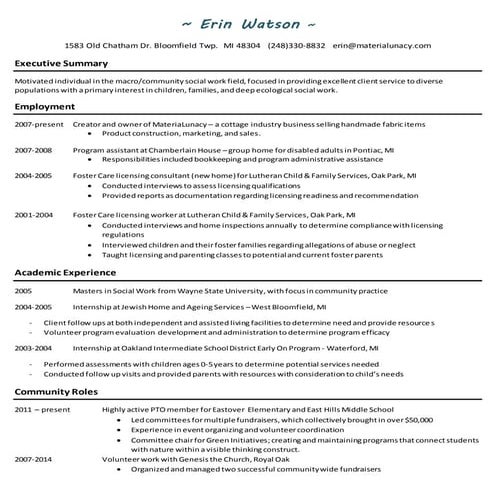 Resume final | PDF