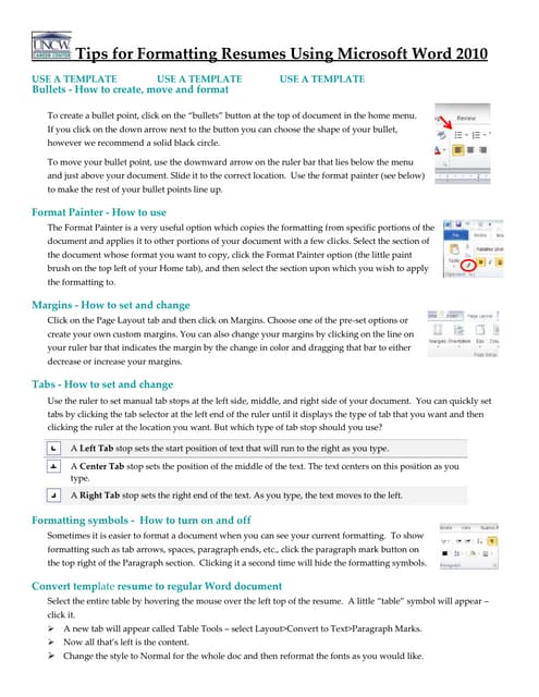 Word 2010 tutorial | PDF | Desktop Publishing | Computer Software and ...