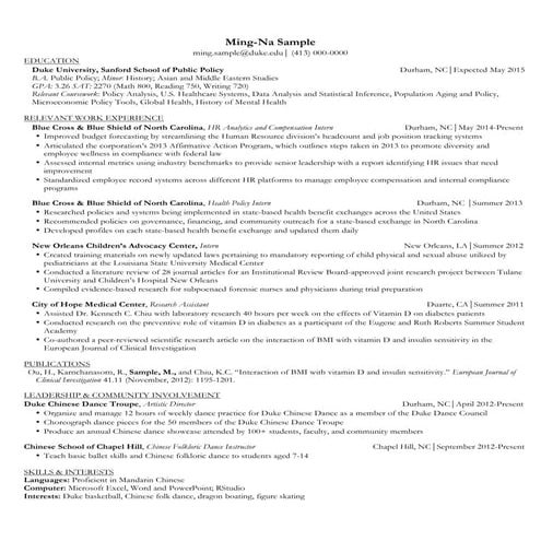 Senior Resume: before and after | PDF