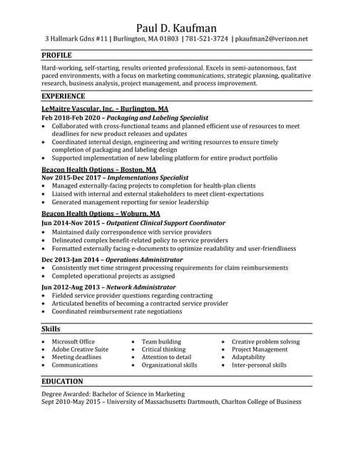 Lauren Vrane Resume | PDF