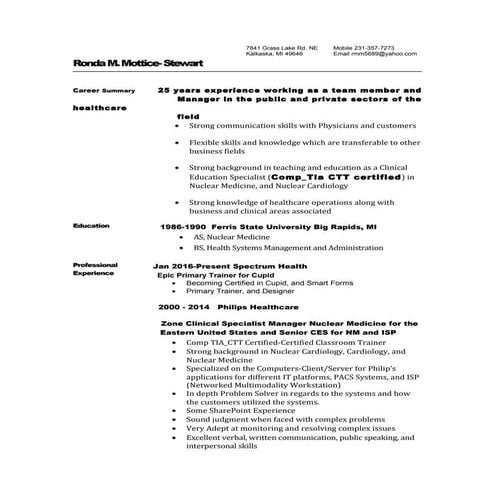 Mindy's Resume | DOCX