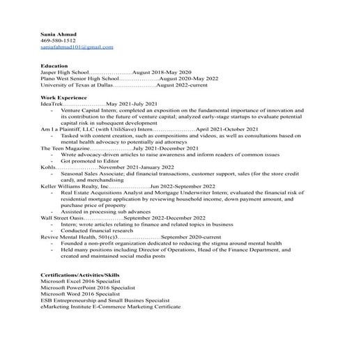 Resume - Sania Ahmad.pdf