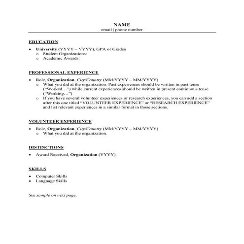 Fraser Resume | DOCX