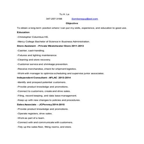 ashier Job Description for your organisation | PPTX